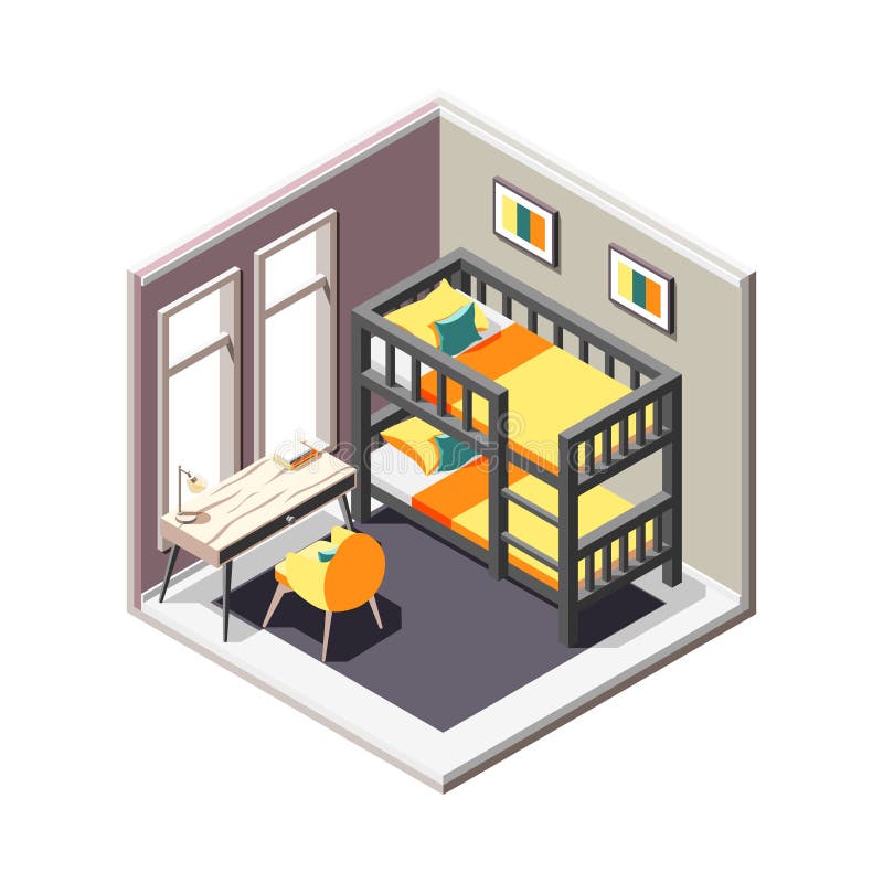 Dormitory Composition Stock Illustrations – 55 Dormitory Composition ...