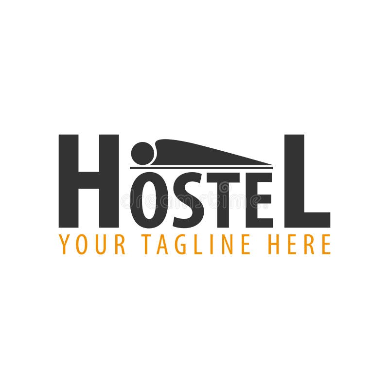 Hostel Logo. Hotel Logo. Travel Rest Place. Vector Illustration. Stock ...