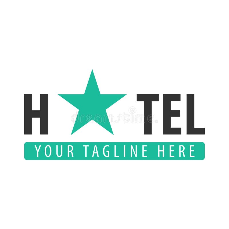 Hostel Logo. Hotel Logo. Travel Rest Place. Vector Illustration. Stock ...