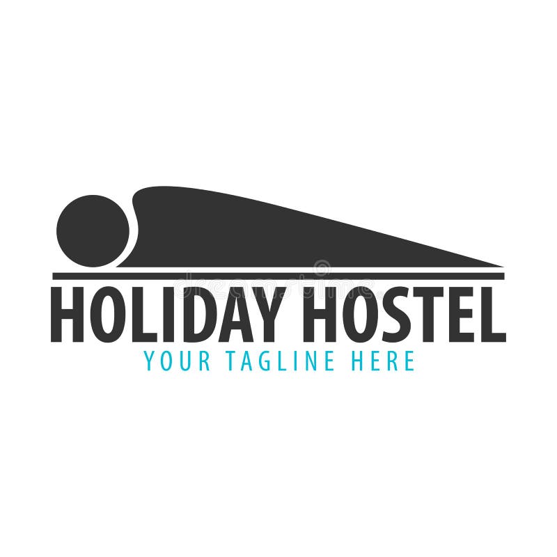Hostel Logo. Hotel Logo. Travel Rest Place. Vector Illustration. Stock ...
