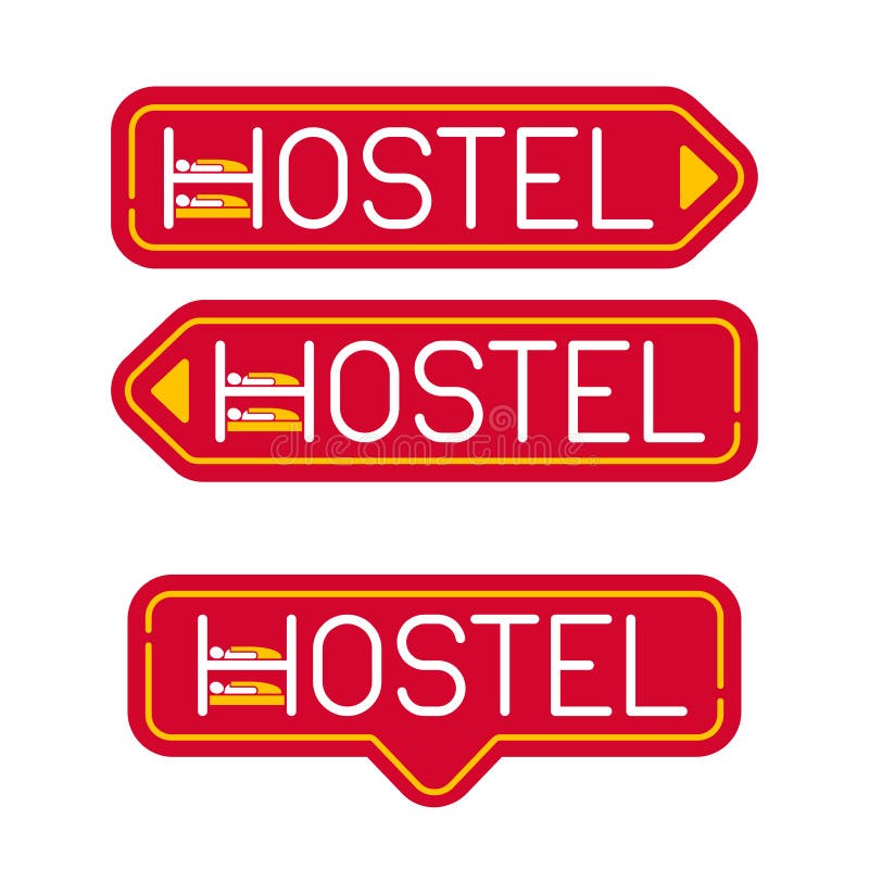 Hostel Signboard Stock Illustrations – 375 Hostel Signboard Stock ...