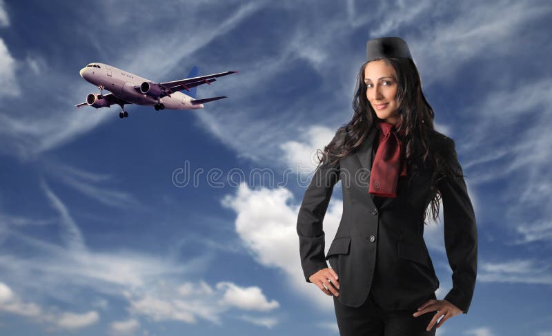 Hostess stock image. Image of hair, cute, attractive, health - 9825231