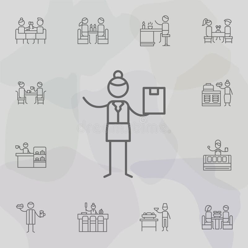 Hostess Restaurant Stock Illustrations – 737 Hostess Restaurant Stock ...