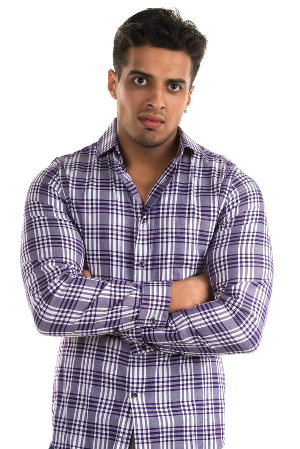 Hostile man stock image. Image of handsome, purple, aggressive - 40804391