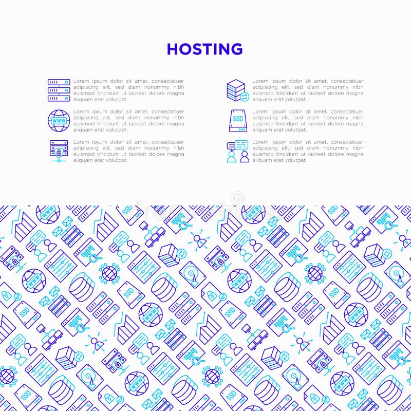 Server And Local Network Bold Black Silhouette Icons Set Isolated On White Cloud Storage