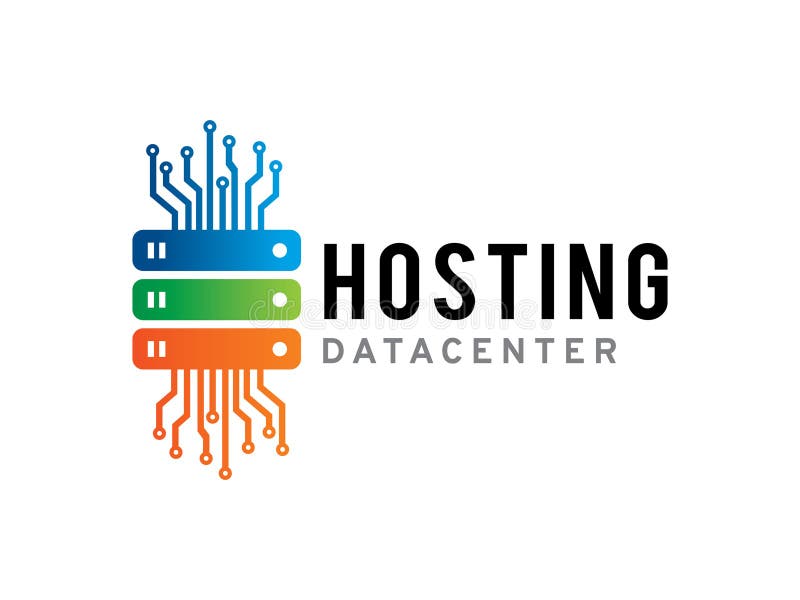 Hosting Logo Symbol or Icon Template Stock Vector - Illustration of ...