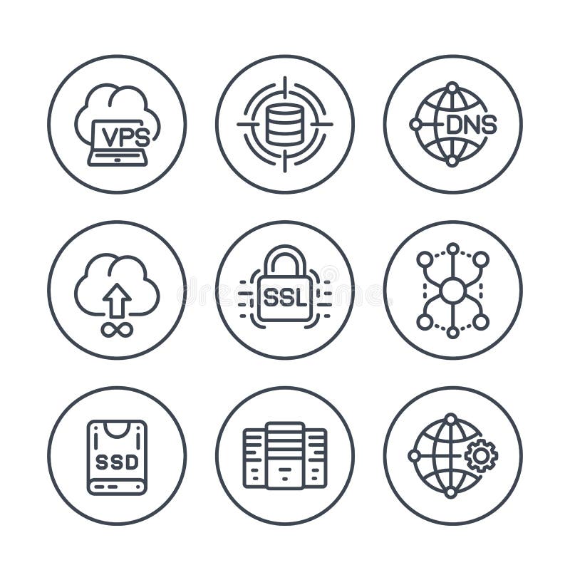 Network Icons Firewall Switch Stock Illustrations – 518 Network Icons ...