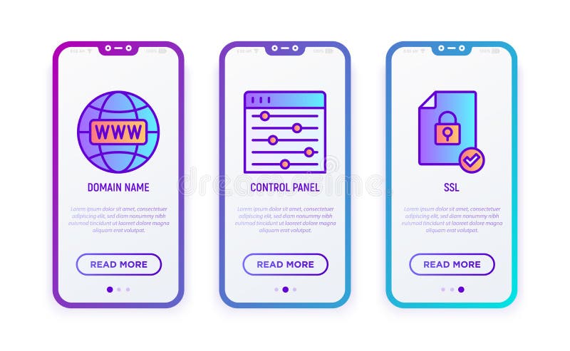 Hosting Control Panel Stock Illustrations – 483 Hosting Control Panel ...