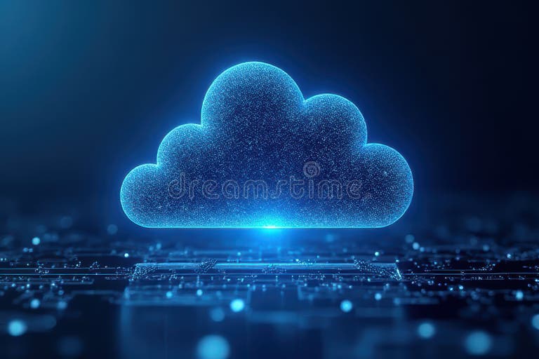 Hosting Visualization by Kamatera Stock Illustration - Illustration of ...