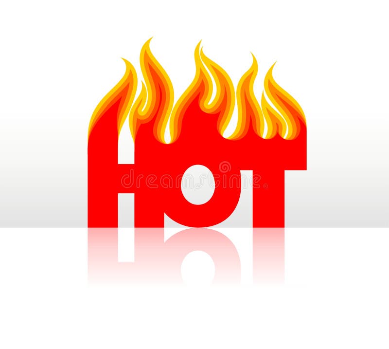 Hot stock vector. Illustration of food, graphic, flammable - 22395320