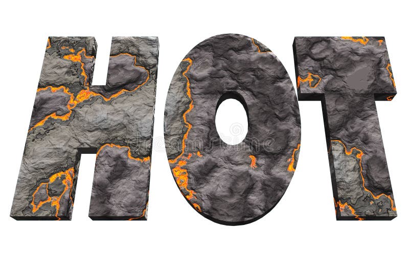 Hot stock illustration. Illustration of words, text, word - 6360092