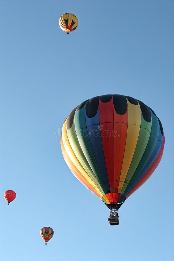 Hot air balloon stock photo. Image of postcard, festival - 1389122