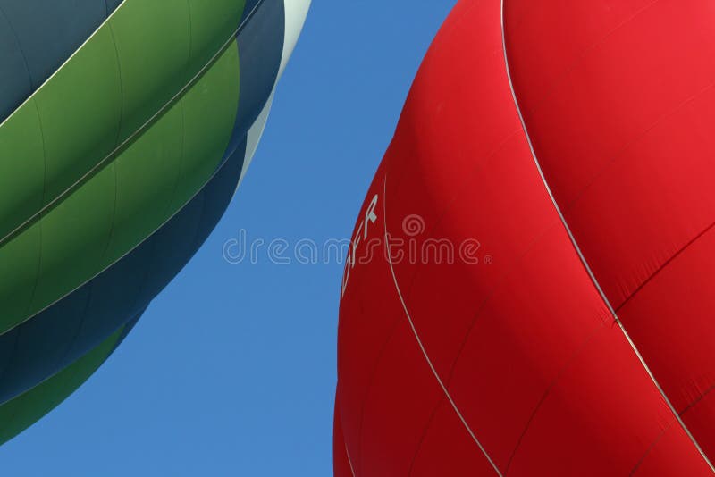 Hot Air Balloon Fabric Patterns with Various Colors and Lines Stock ...