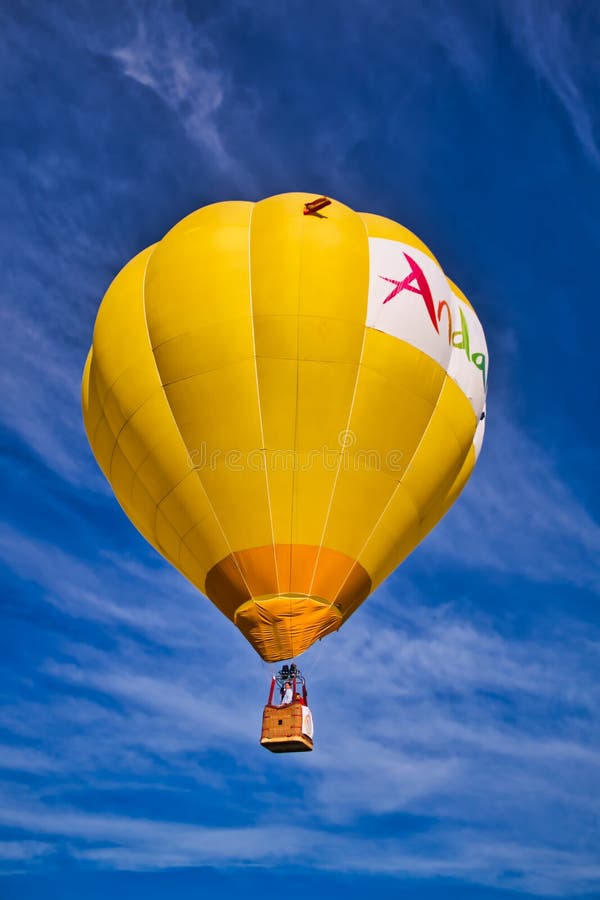 Hot air balloon flying editorial image. Image of enchantment - 179747865