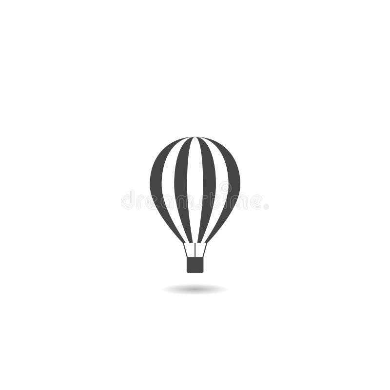 Gas balloon icon stock illustration. Illustration of logo - 365978010