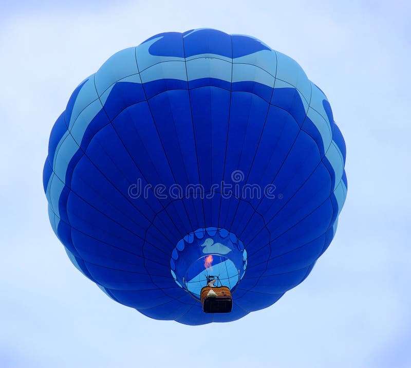 Hot Air Balloon Rising stock photo. Image of colorful, transportation ...