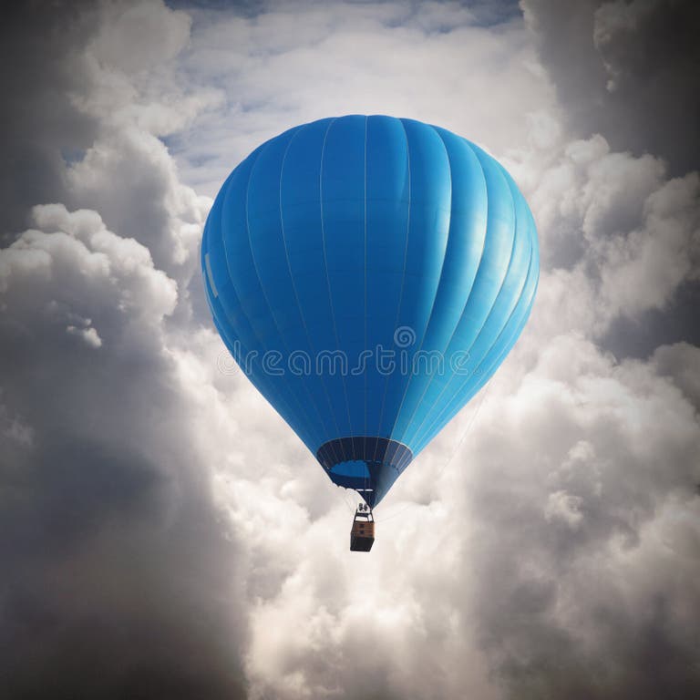 Hot air baloon stock image. Image of ballon, baloon, adventure - 43274375