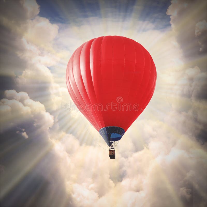 Hot air baloon stock photo. Image of aircraft, ballon - 43274108