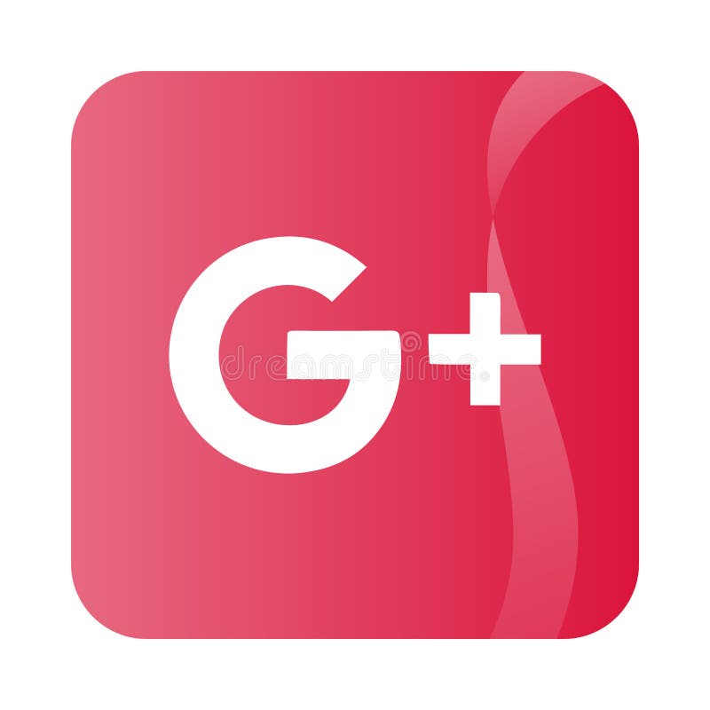 Cartoon button google plus editorial photography. Illustration of ...