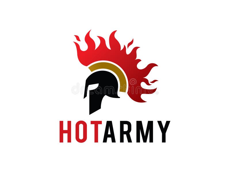 Hot Army Logo Symbol or Icon Template Stock Vector - Illustration of ...