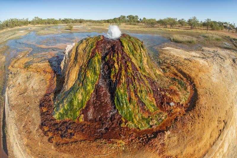 Hot artesian bore stock photo. Image of queensland, flowing - 43189206