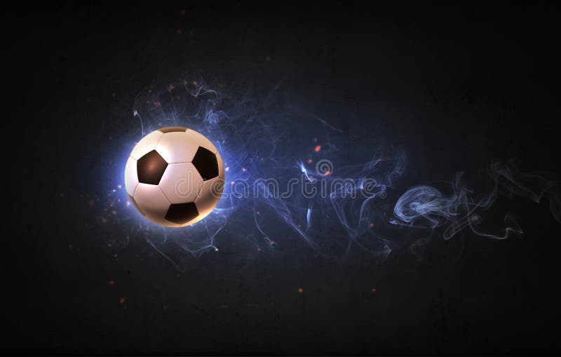 Hot ball stock photo. Image of speed, flame, leisure - 49851642