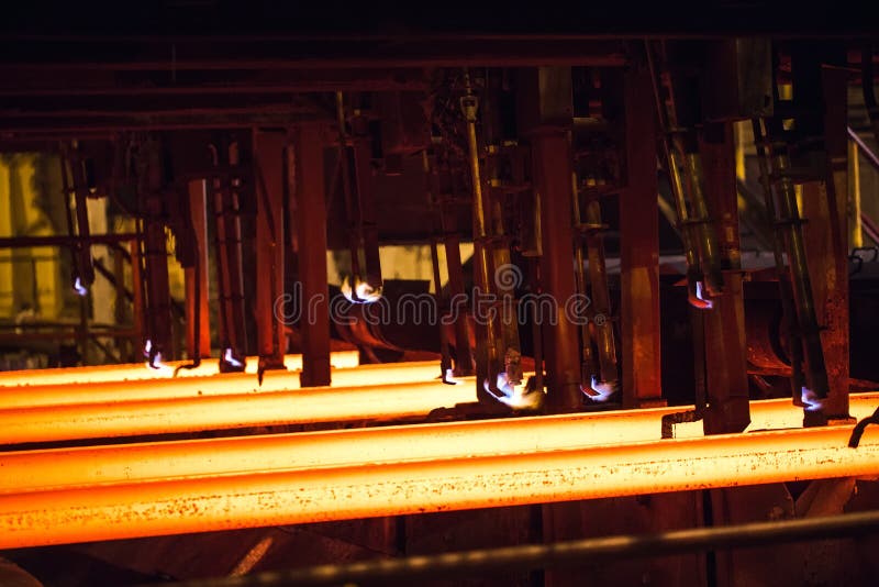 Hot Billet Bloom Continuous Casting, Also Called Strand Casting Stock ...