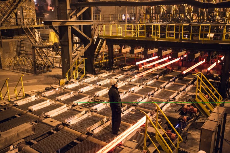 Hot Billet Bloom Continuous Casting, Also Called Strand Casting Stock ...