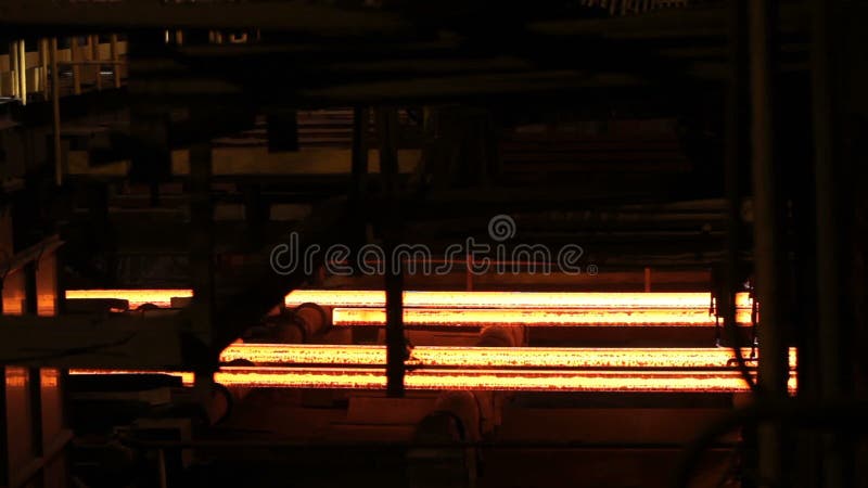 Continuous Fire Flames from the Furnace on Green Screen Stock Footage ...