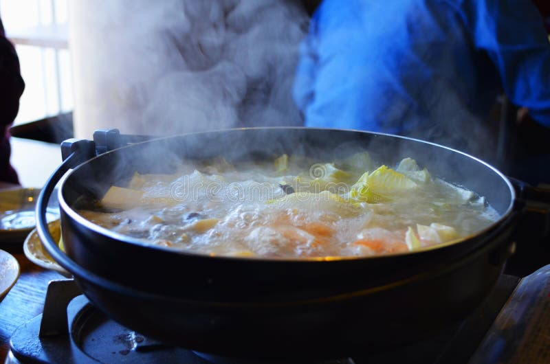 Hot boiling soup stock photo. Image of lunch, cook, boiling - 57983074