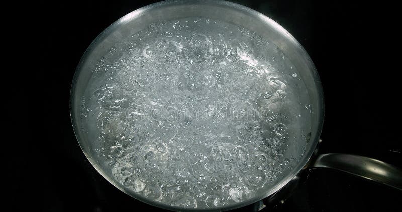 Hot Boiling Water in a Saucepan Stock Image - Image of meal, tool ...