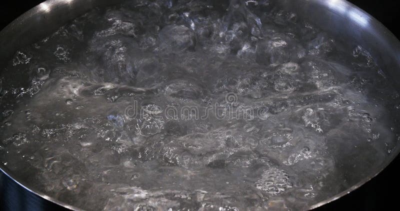 Hot Boiling Water in a Saucepan Stock Image - Image of concepts ...