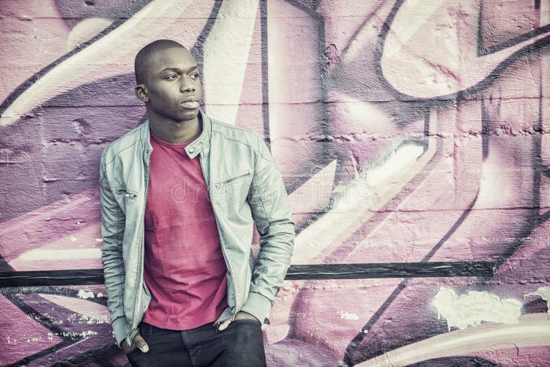 Hot buff black man posing stock image. Image of young - 107450589