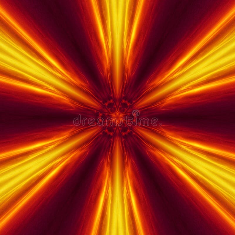 Hot. Burning Fire Abstract Shapes Blurs Colors Stock Illustration ...