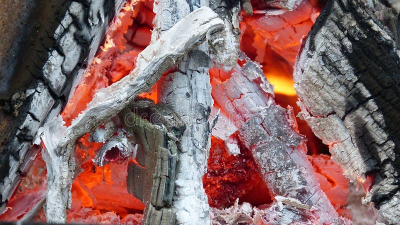 Hot, Burning Fire in Fall stock image. Image of beautiful - 86453983