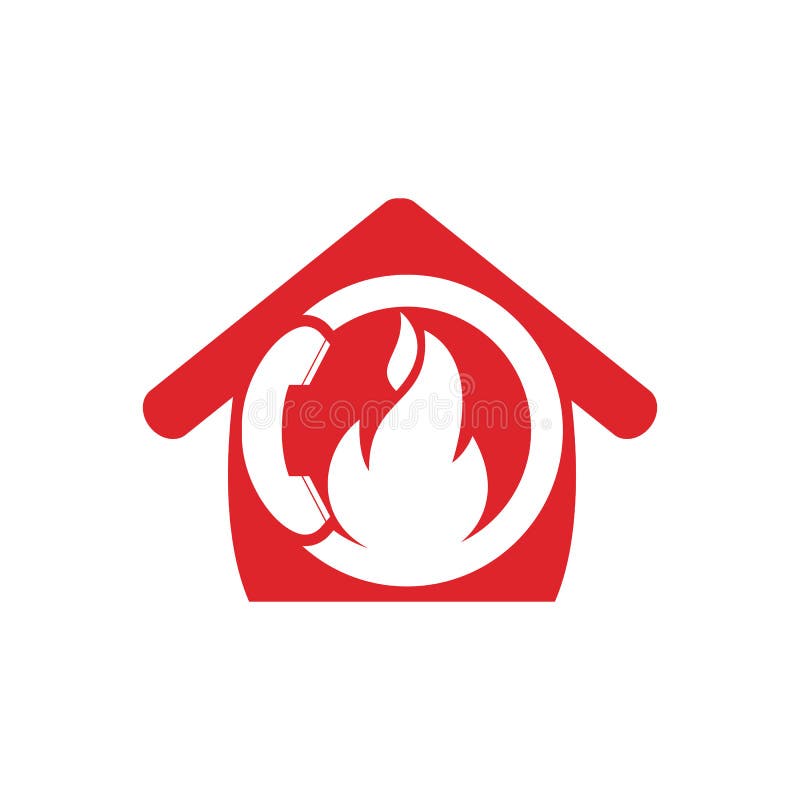 Hot Call Vector Logo Design Concept. Stock Vector - Illustration of ...