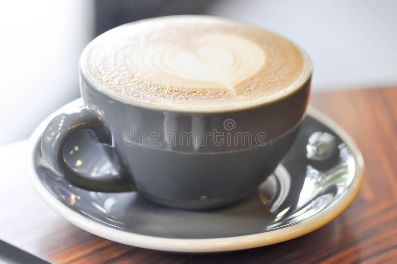Hot cappuccino coffee stock photo. Image of coffee, smell - 73952578