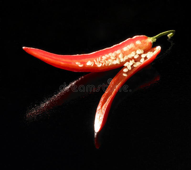 Hot chili stock photo. Image of allegory, cross, organic - 27489658