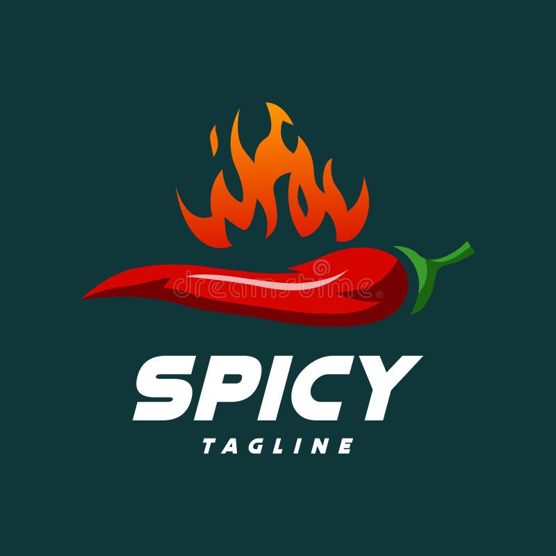 Hot Chili logo stock vector. Illustration of jalapeno - 364048964