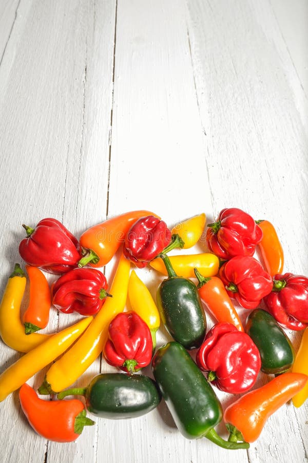 Hot chili peppers stock image. Image of jolokia, market - 69895011