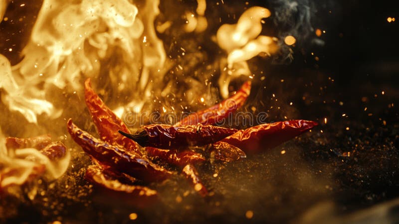 Hot Chilis on Grill stock photo. Image of backyard, cooking - 381758874