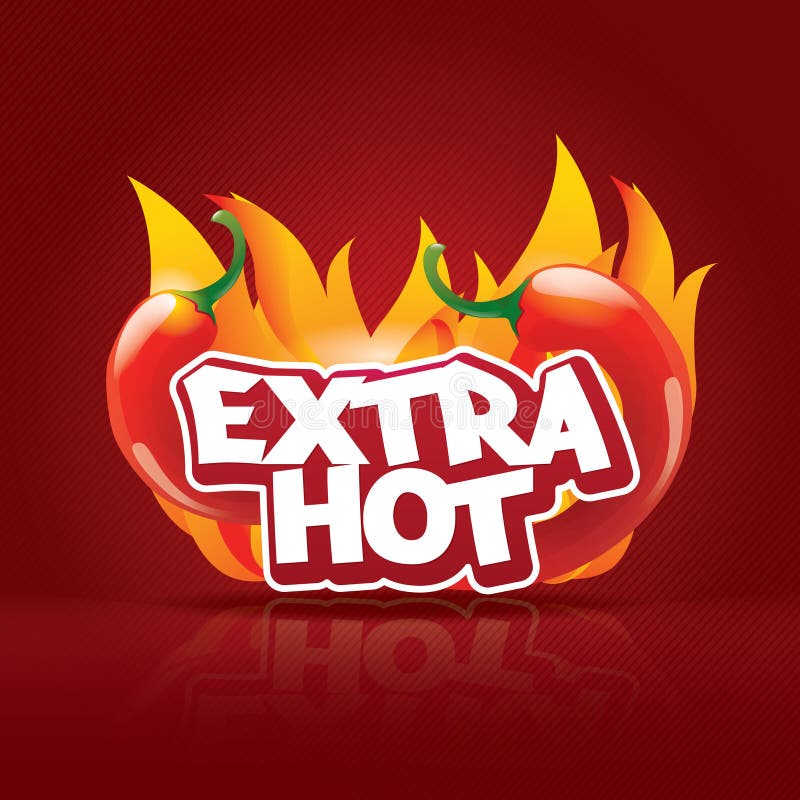 Hot Chilli Icon. Vector Illustration Decorative Design Stock Vector ...