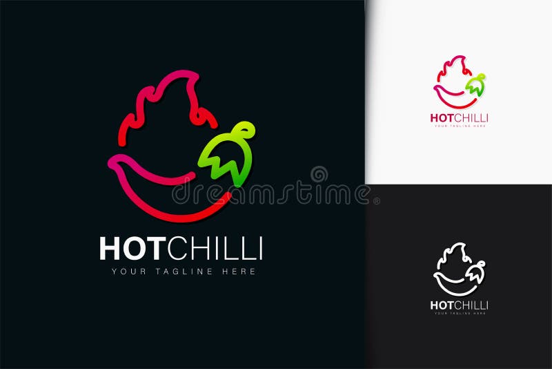 Red Hot Chilli Logo Designs Concept Vector, Spicy Pepper Logo Designs ...