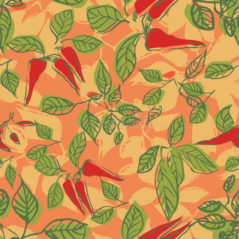 Chilli Leaves Stock Illustrations – 668 Chilli Leaves Stock ...