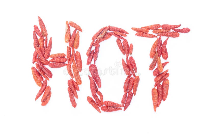 The word chilli stock photo. Image of condiment, flavoring - 24865586