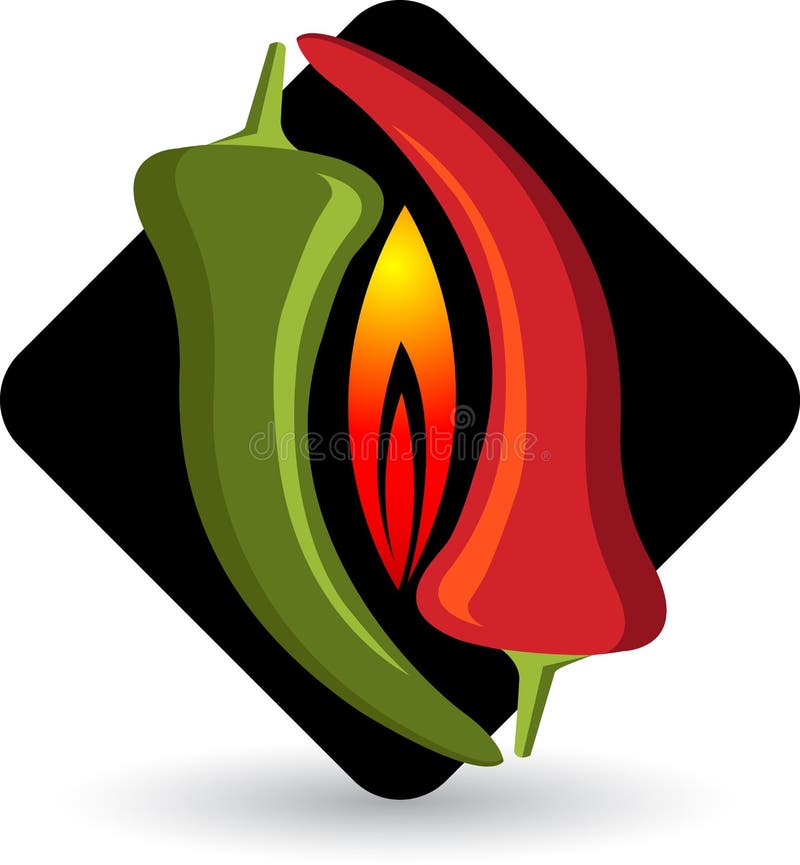 Hot chilly logo stock vector. Illustration of camera - 40528354