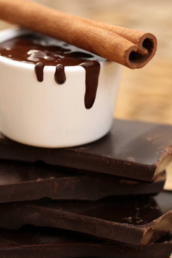 Hot chocolate stock image. Image of sweet, food, gourmet - 7910189