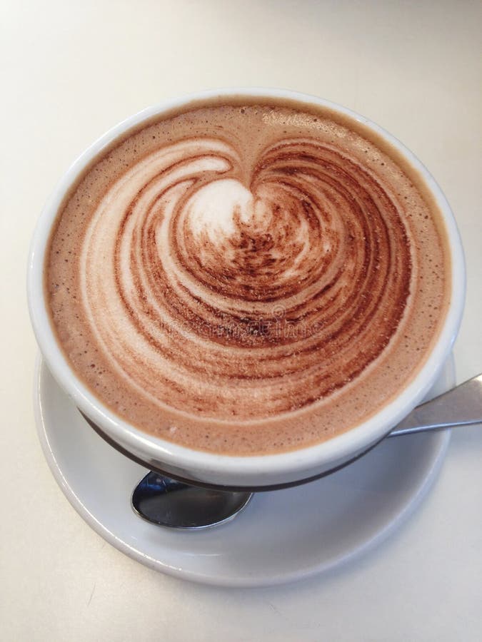 Hot chocolate drink stock photo. Image of milk, coffee - 31908512