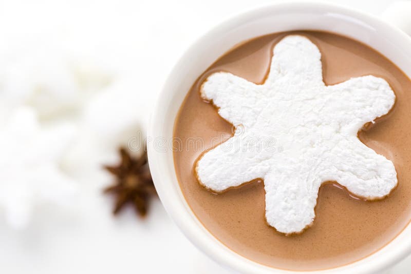 Hot chocolate stock image. Image of indulgence, garnishes - 48128573