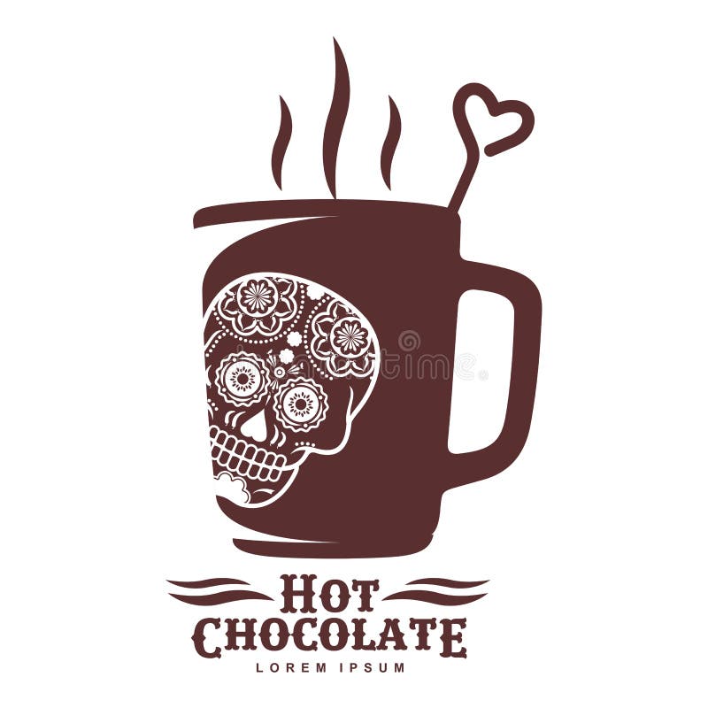 Hot Chocolate Logo Template Stock Vector - Illustration of morning ...